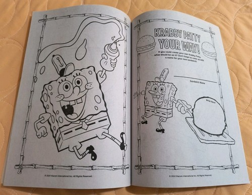 SpongeBob SquarePants Bikini Bottom Fun Jumbo Coloring & Activity Book ...