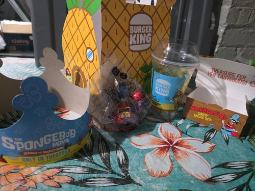Burger King 2025 SpongeBob SquarePants Mr. Krabs Figure New In Package ...