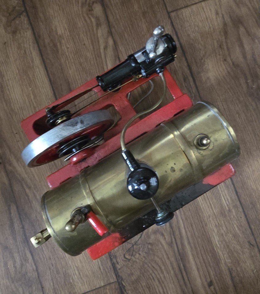 VINTAGE WEEDEN 14 MODEL LIVE STEAM ENGINE + WORKSHOP ACCESSORIES *rare ...