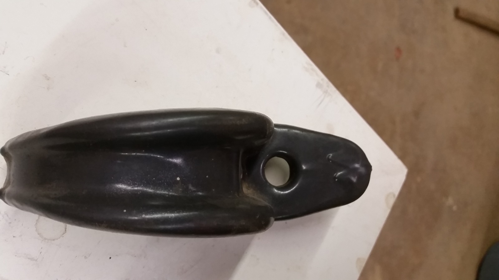 2 1/2 INCH PVC COATED 1-HOLE STRAPS (LOT OF 7) | eBay