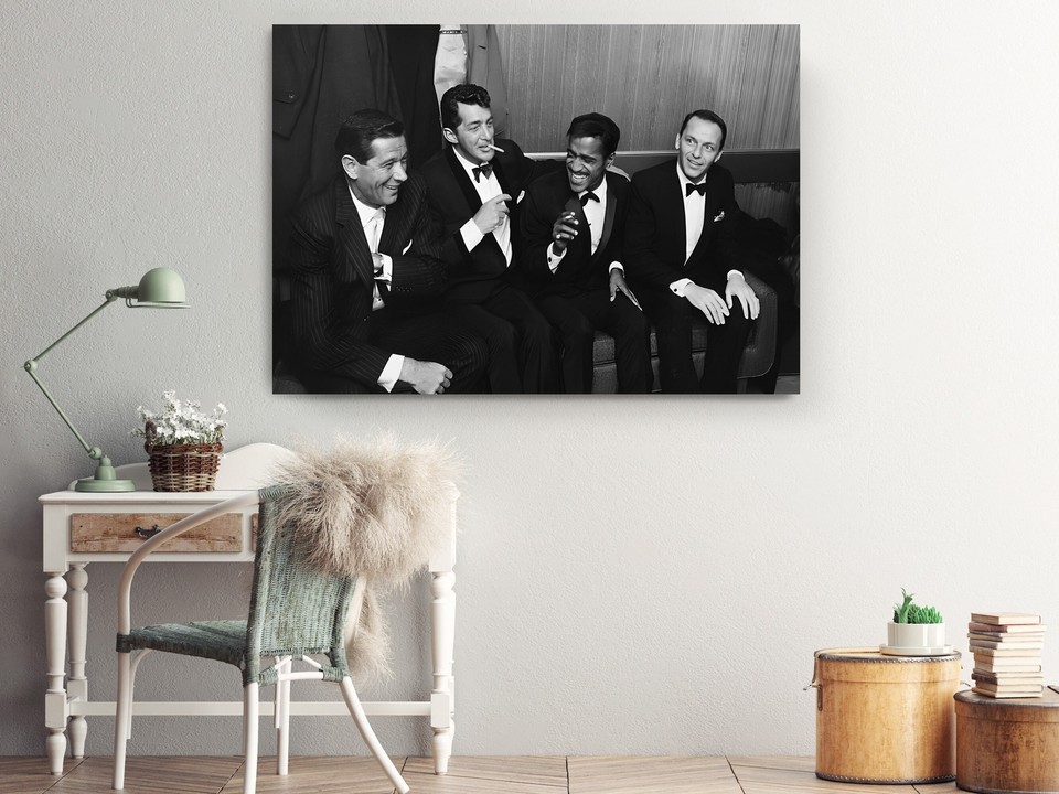 The Rat Pack Poster Carnegie Hall NY 1965 - Canvas Wall Decor | eBay