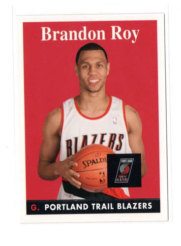 2008-09 Topps 1958-59 Variations Brandon Roy #147 Portland Trail ...