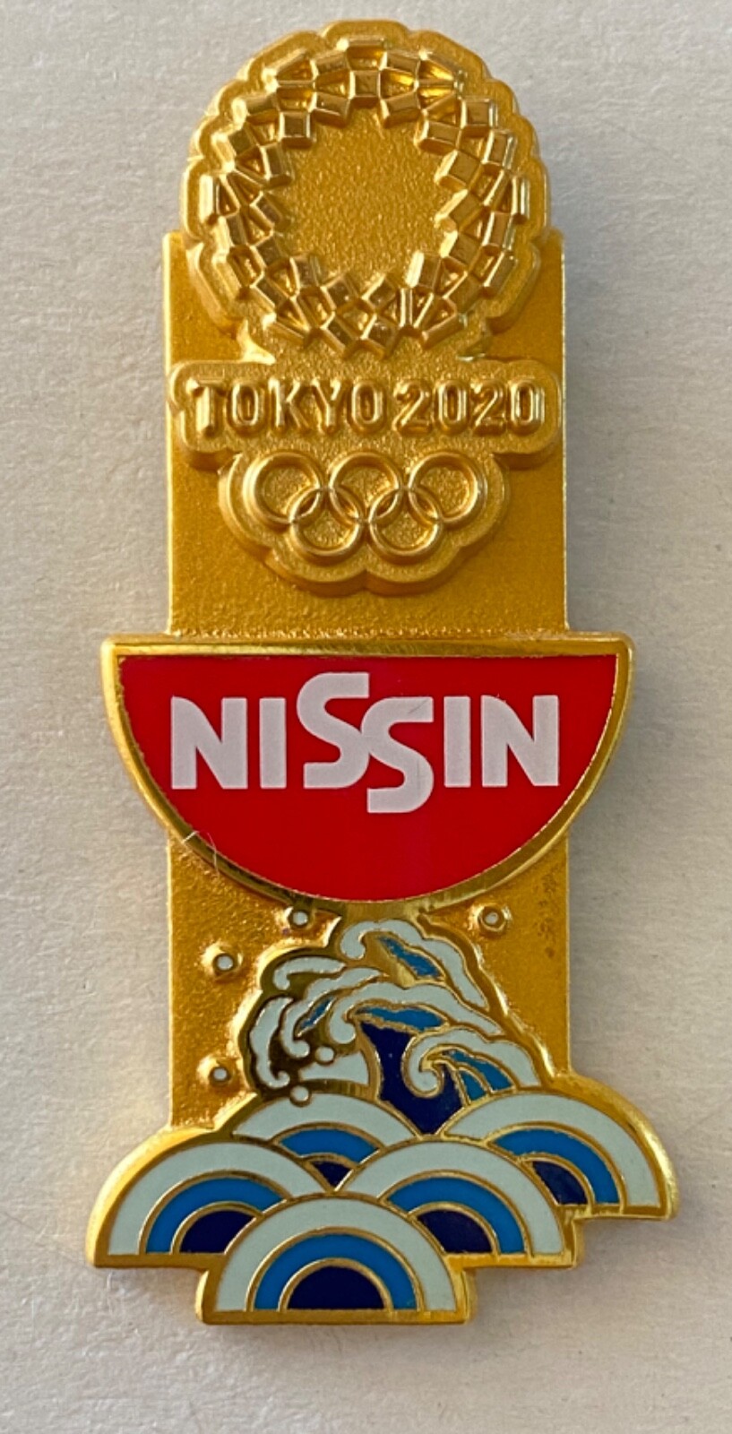 TOKYO 2020 OLYMPIC PINS - NISSIN SPONSOR PIN - . | eBay