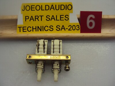 Technics SA-203 Loudness/FM Mute Switch Board Tested Parting Out Entire ...