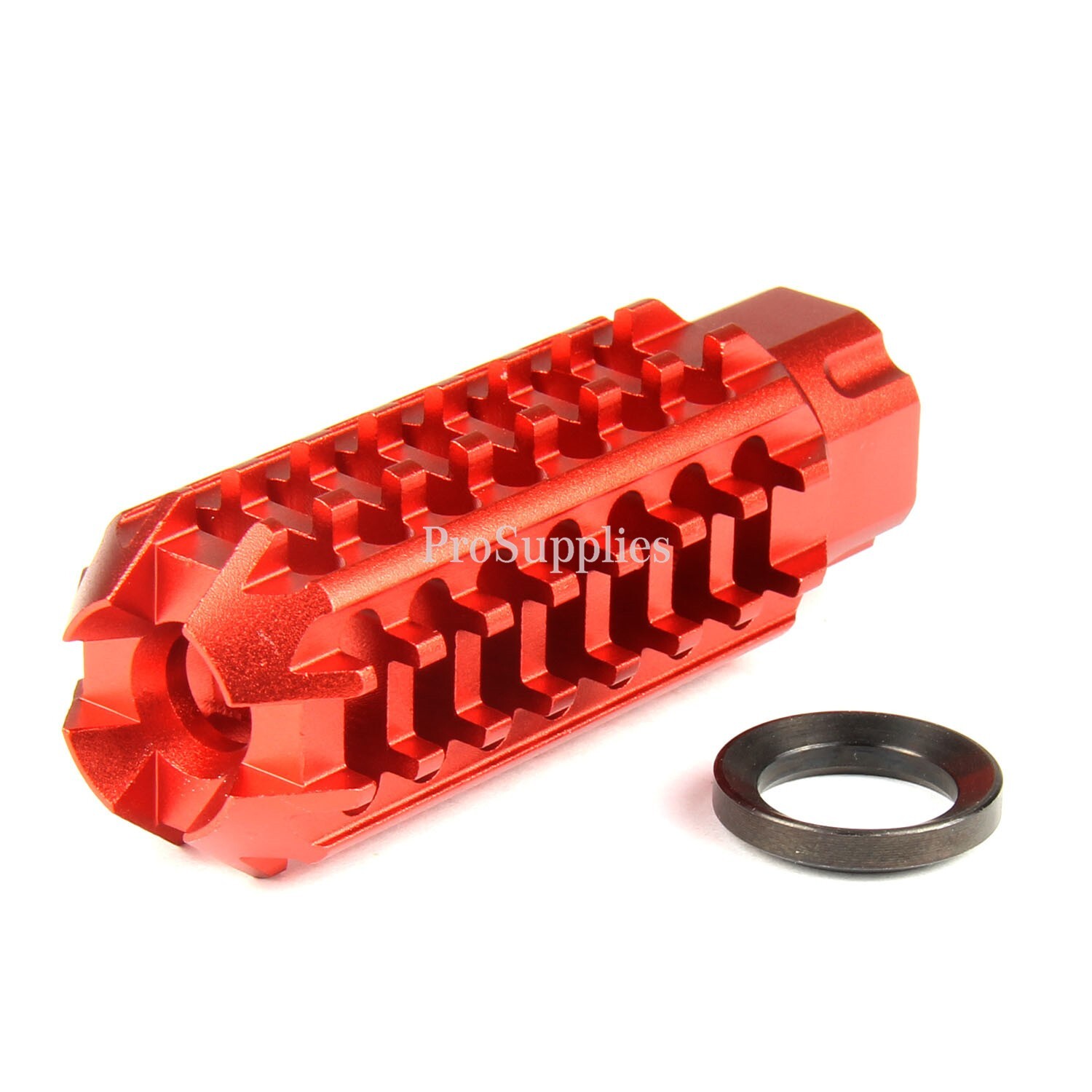 RED Aluminum Muzzle Brake Compensator 5/8x24TPI for .308 | eBay