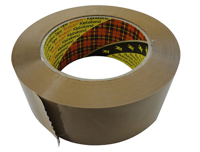 12 ROLLS 3M SCOTCH 48 mm x 132 m 'DOUBLE LENGTH' BROWN PACKING TAPE ...