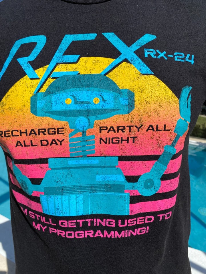 Disney Parks Star Wars Tours Rex RX-24 Recharge All Day Small T Shirt ...