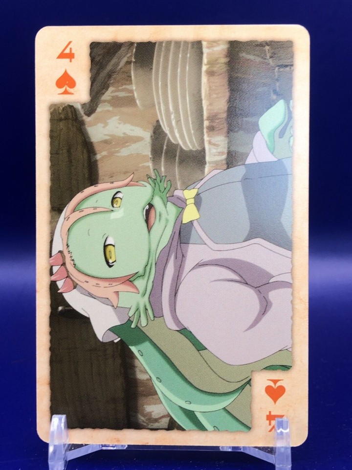 Moogie Made in Abyss Playing Cards Card 2022 Japanese Spade 4 | eBay