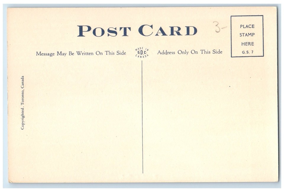 c1950's River Trees Scene Rawdon Quebec Canada Vintage Unposted ...