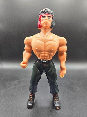 Vintage 1980's John Rambo Action Figure Military | eBay