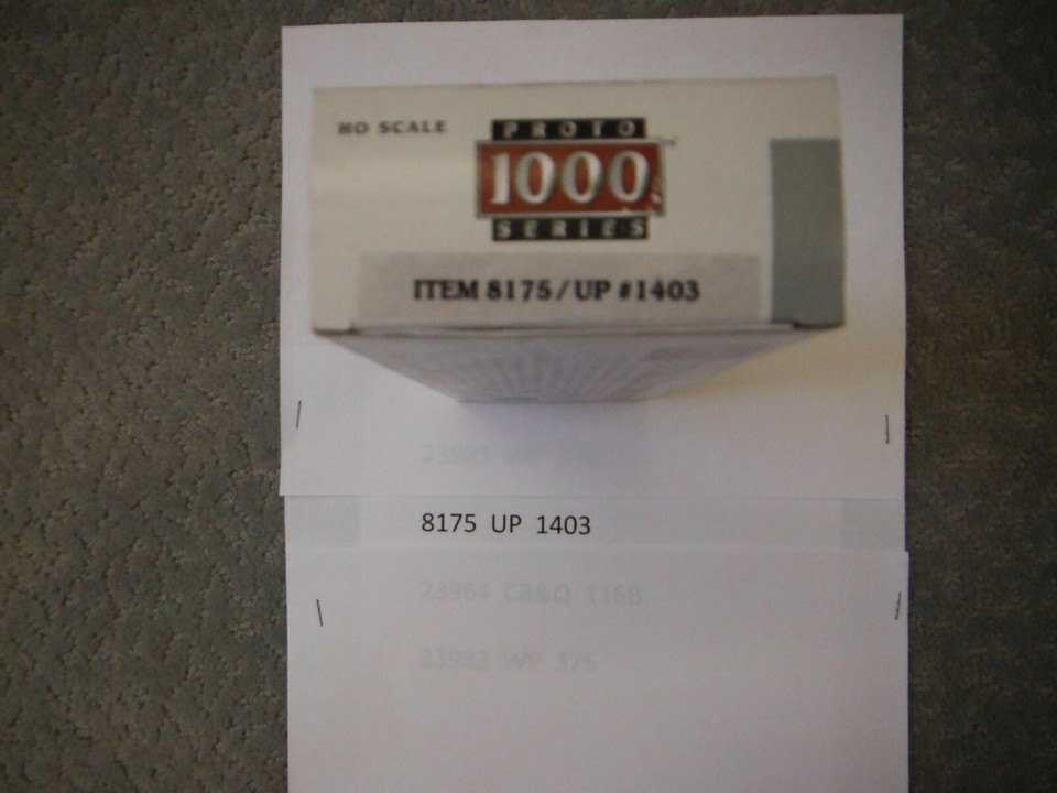 8175 UP 1403 Proto 1000 Series F3A Locomotive | eBay