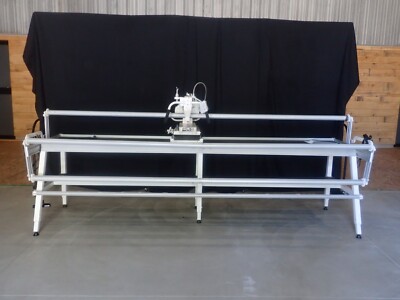 HUSQVARNA VIKING MEGA QUILTER LONGARM SEWING MACHINE WITH 10' FRAME | eBay