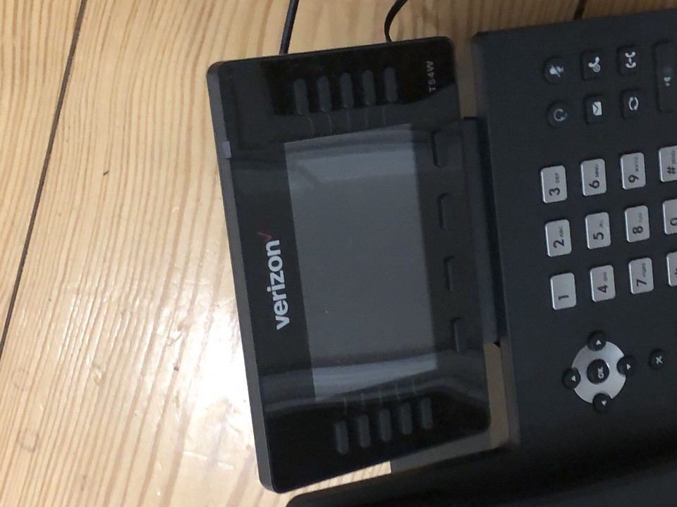 Verizon Yealink T54W IP Phone with built-in Bluetooth Wi-Fi w/EXP50 | eBay