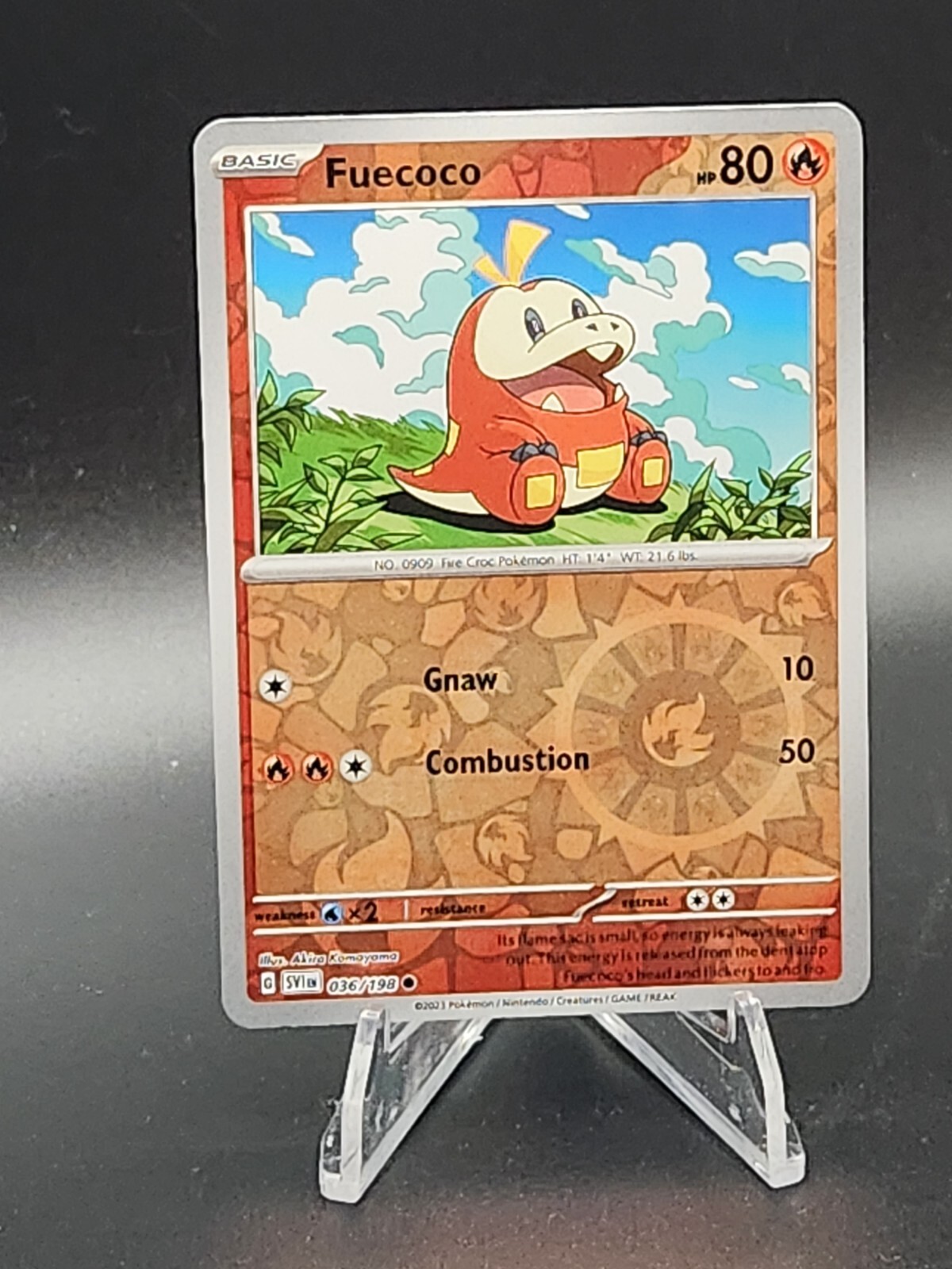 Fuecoco 36/198 - Pokemon TCG Scarlet & Violet Reverse Holo | eBay
