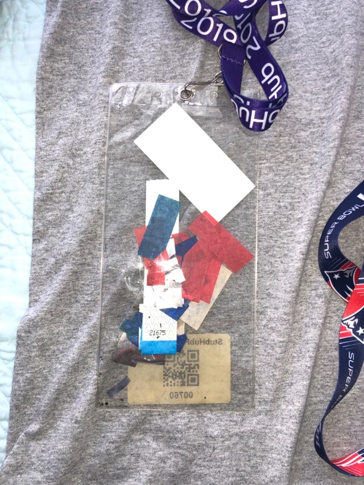2019 Super Bowl 53 LIII Ticket Patriots ,Rams ,Tom Brady ,Edelman Lot ...