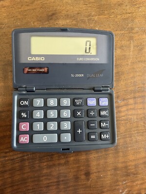 Casio Solarrechner SL 200er Dual Leaf | eBay.de