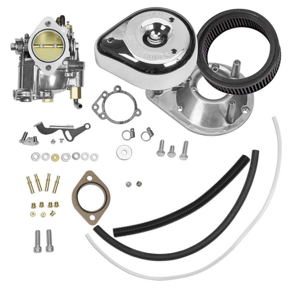 S&S Super E Shorty Carb Carburetor Harley Shovelhead/Panhead 1936-1984 ...