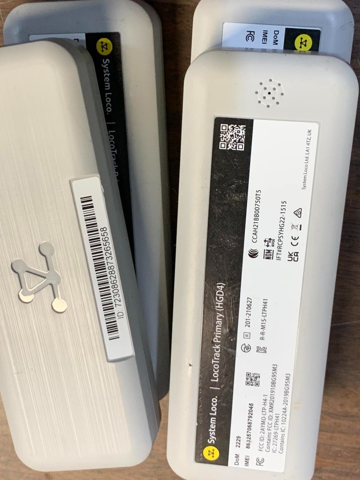 (2) System Loco. LocoTrack Primary HGD4 Shipping Tracker | eBay