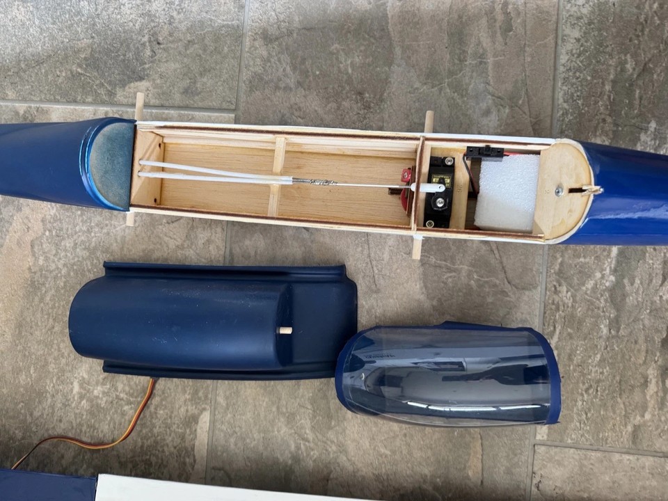 Vintage Cambrian Models Breguet 905 Fauve RC Glider 184cm Span Servos ...