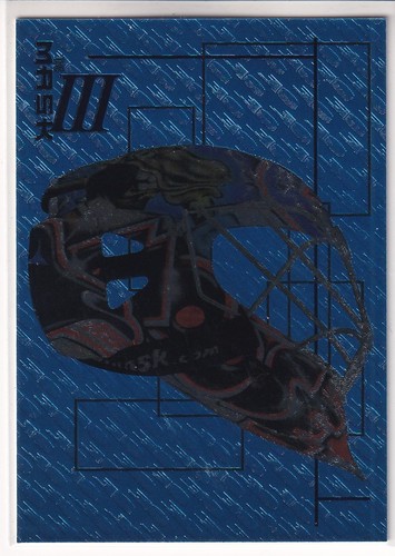 03/04 BAP MEMORABILIA JOHAN HEDBERG MASK III INSERT #14 | eBay