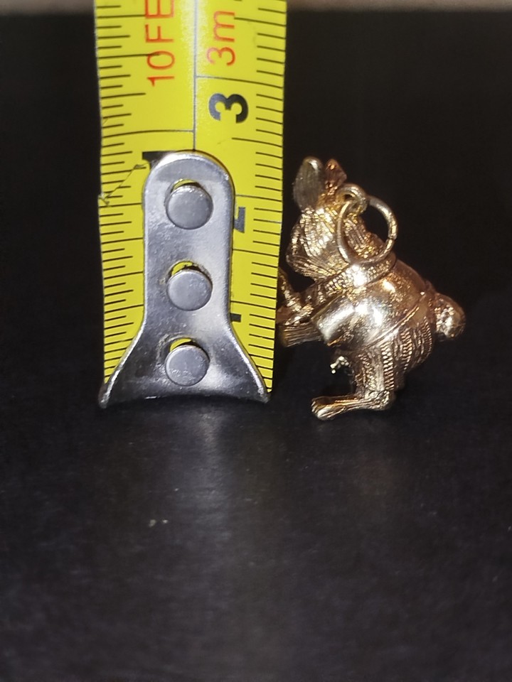 9ct Gold Charm Rabbit Solid Gold 6g | eBay UK