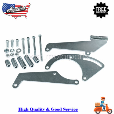 For Small Block Chevy A/C Air Conditioning Compressor Mounting Bracket ...