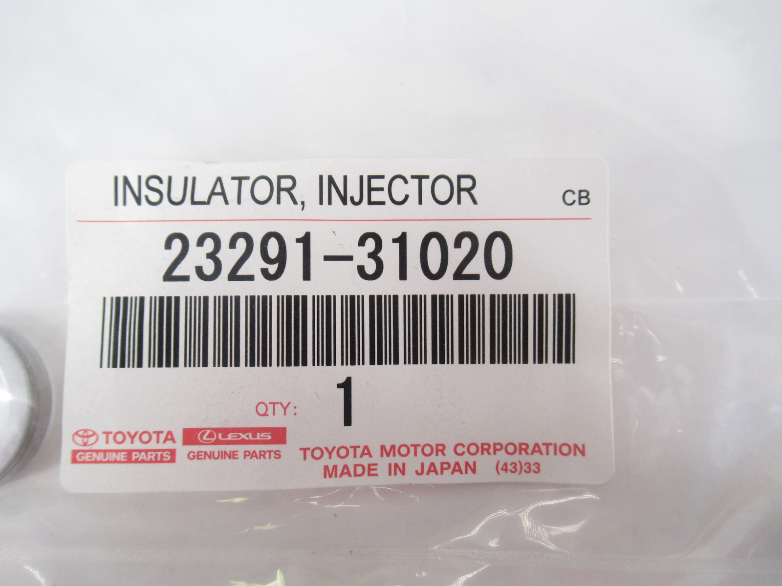 Genuine Toyota Oe Insulator Injector 23291-31020 for sale online | eBay