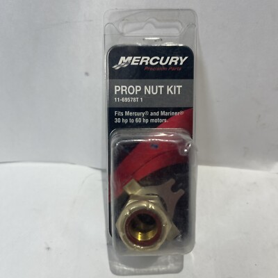 Mercury Quicksilver 11-69578T 1 Prop Nut Kit Genuine OEM NEW | eBay