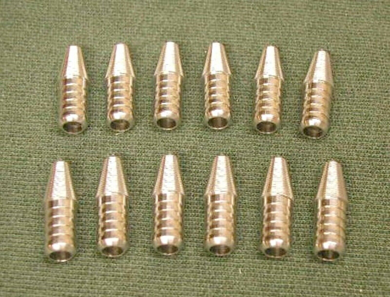 Original #12 MicroFlite Fiberglass Arrow Aluminum Nock Inserts - New ...