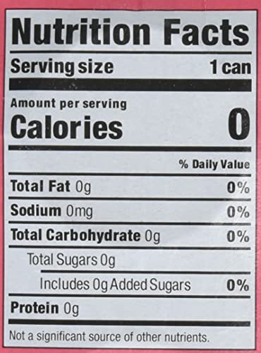 Organic Strawberry Hibiscus Sparkling Water, 8 Pack, Non GMO, 96 Fluid ...