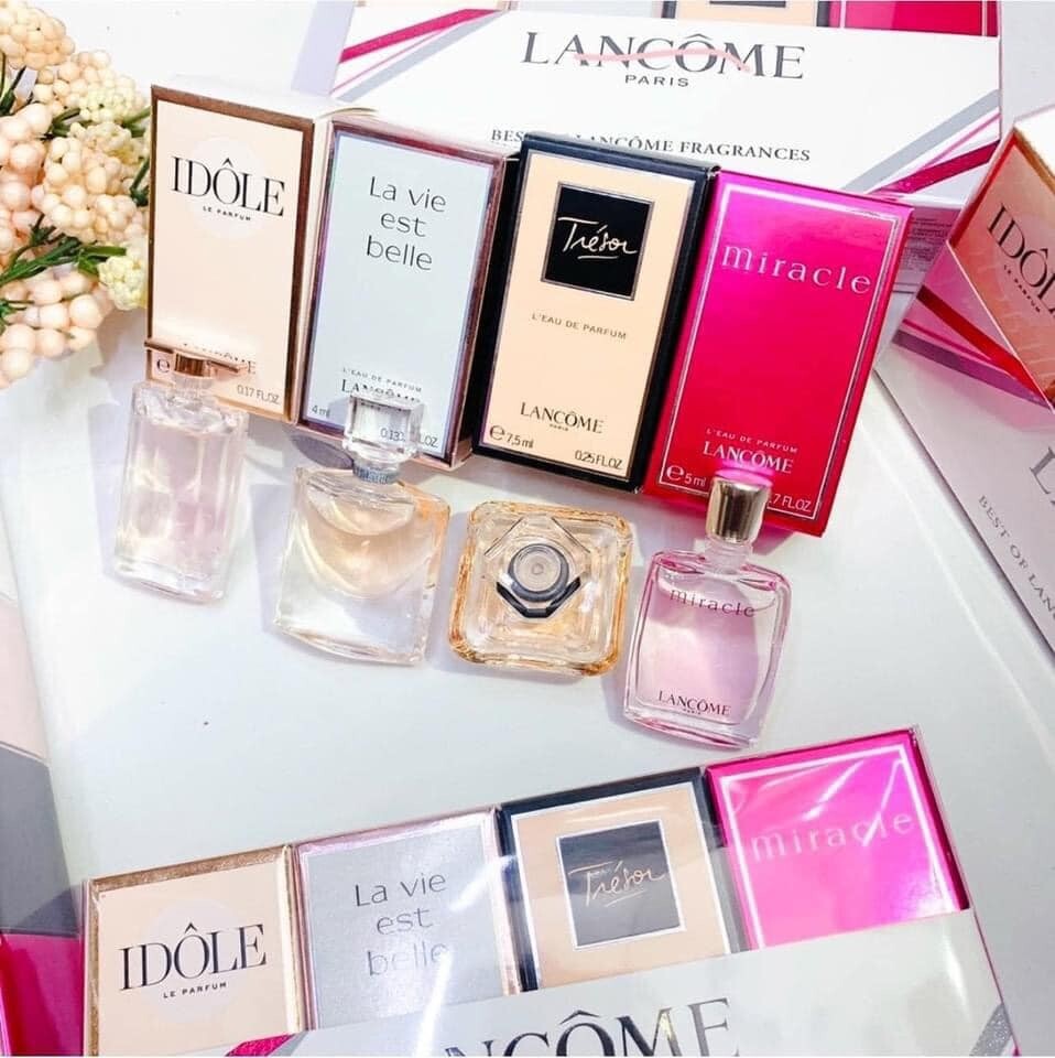 Lancome BEST OF LANCOME Mini Fragrances 4pc Set for Women New in Box | eBay