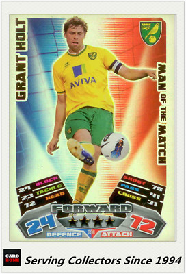 2011-12 Topps Match Attax Card Man Of Match Foil 396 Grant Hott | eBay ...
