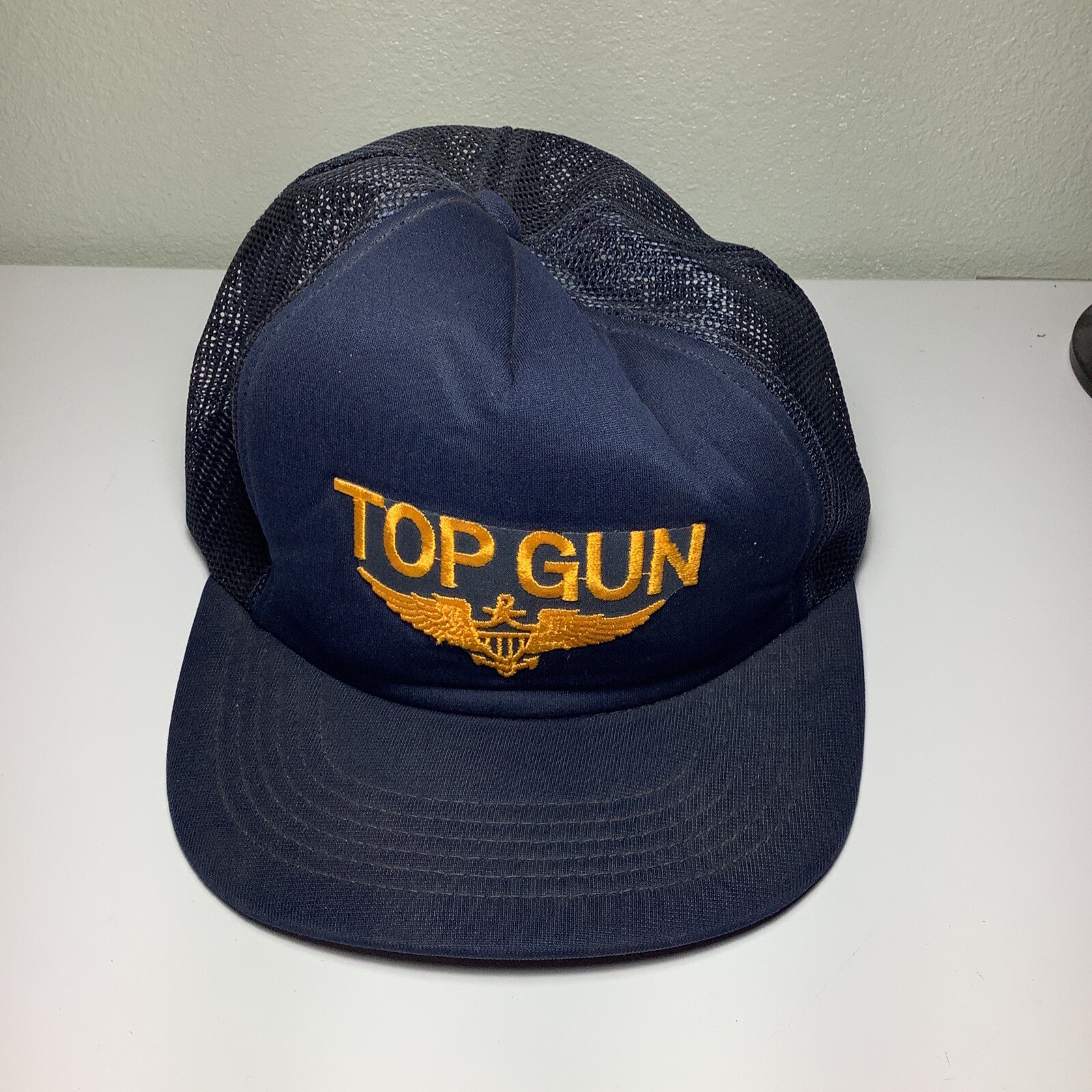 Vintage Top Gun 1986 Caps Hats Trucker SnapBack And F… - Gem