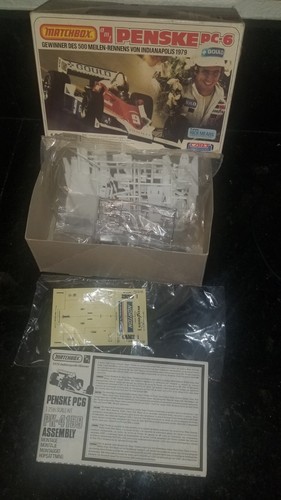 AMT/MATCHBOX RICK MEARS PENSKE PC-6 CART INDY CAR 1/25 SCALE MODEL KIT ...