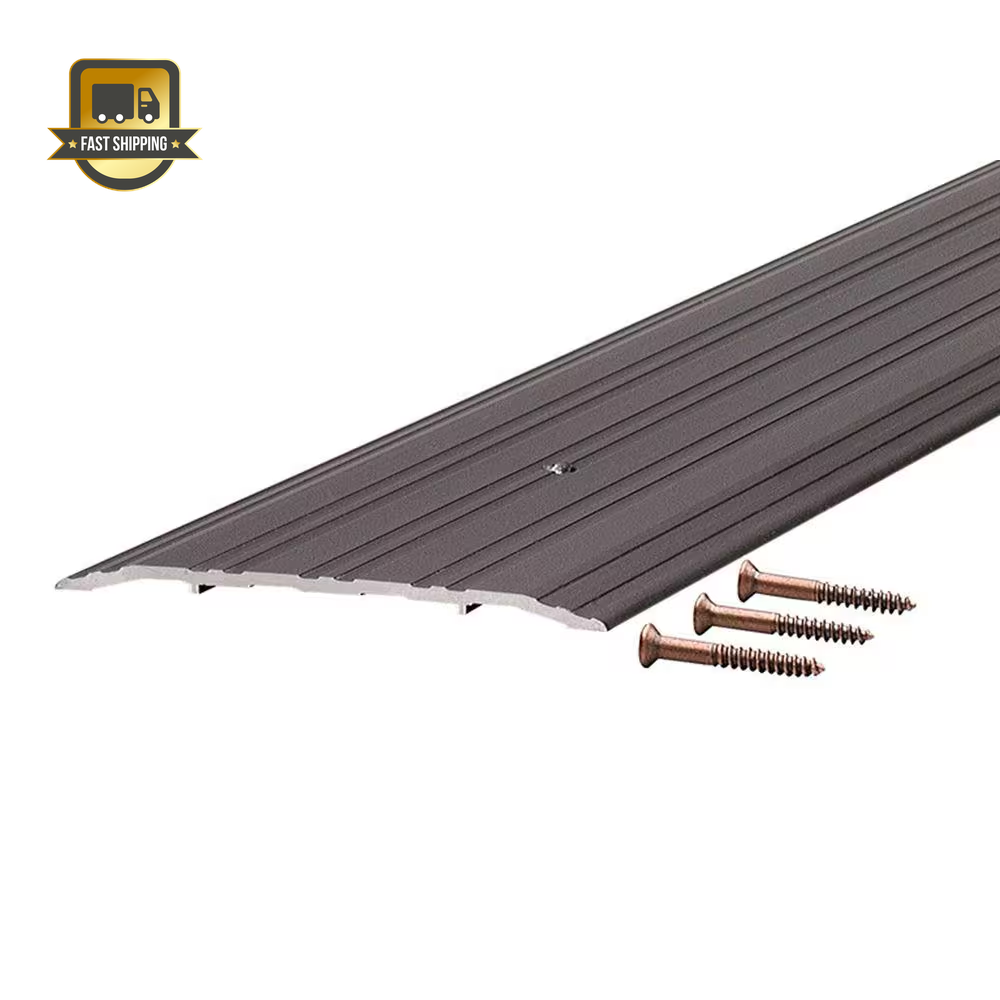 5 In. X 1/4 In. X 72 In. Bronze Aluminum Commercial Flat-Profile ...