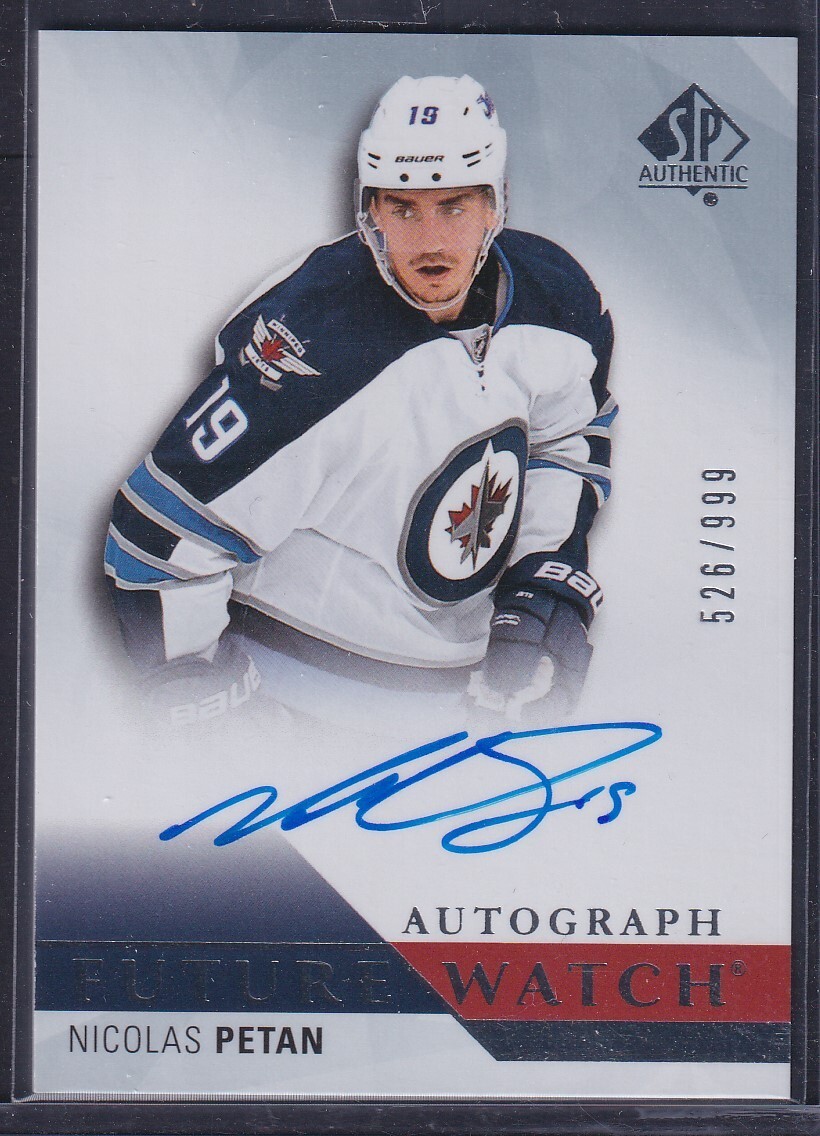 NICOLAS PETAN - 2015 SP Authentic Future Watch Auto #246, /999 | eBay