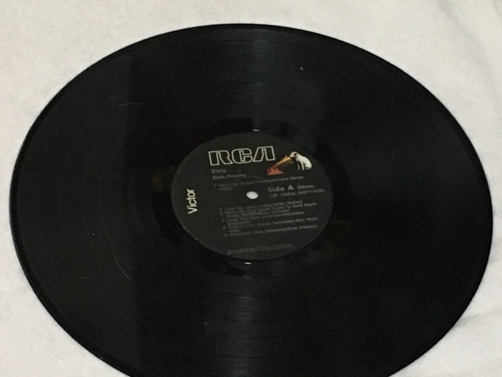 LOT Elvis Presley LP Sings for Children and Grownups Too- Elvis 2nd LSP ...