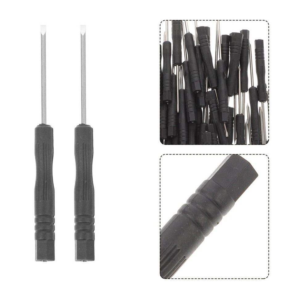 50 Pcs Mechanic Tools Flat Head Screwdrivers Set Watch Repair Kit ...