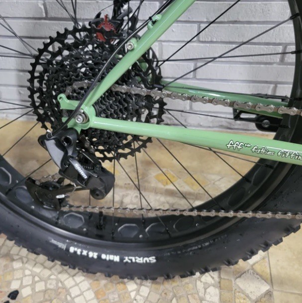 Surly Wednesday “ Shangri-La Green” XL Fat Tire Bicycle | eBay