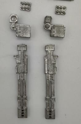 METAL Warhammer 40K 3rd Edition TAU Broadside Conversion Components | eBay