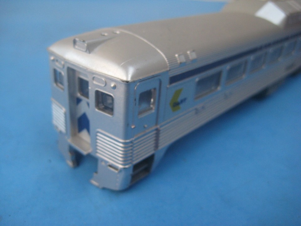 Vintage HO Passenger Train Car & Kit - Silver Sides JC Models & RN DART ...