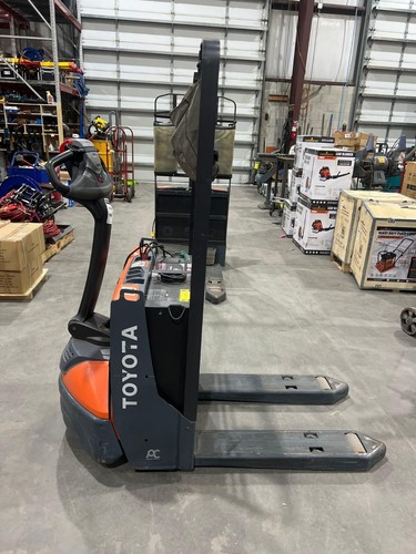 2023 TOYOTA WALKIE PALLET JACK MODEL 8HBW23, ELECTRIC, 24V,CAP 4500LBS ...