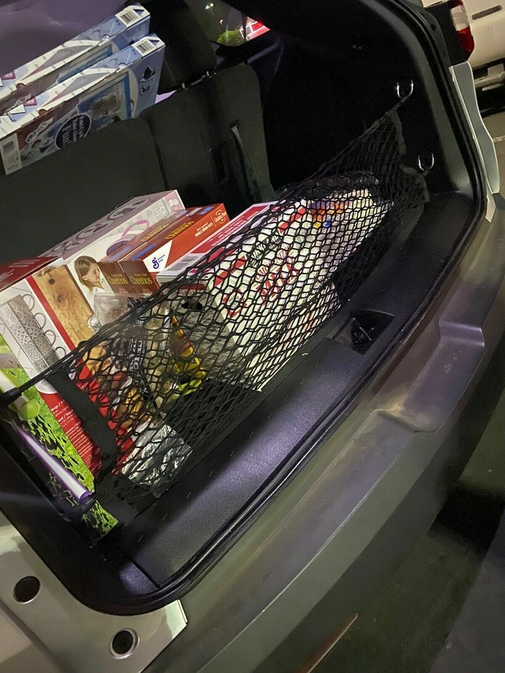 Envelope Style Trunk Cargo Net Organizer for CHEVY TRAVERSE 2018-2026 ...