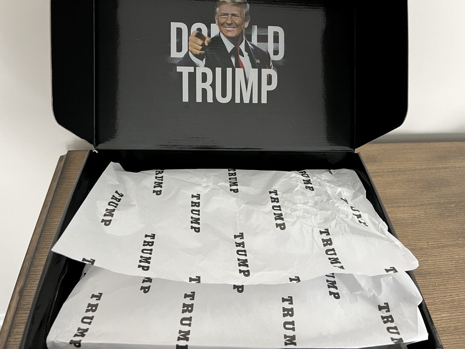 Rare Authentic donald trump potus 45 sneakers size 11 M/ 12.5 W BNIB | eBay