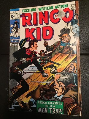 Ringo Kid #2 Marvel COMIC BOOK 1970 Western Comic 15 cent | eBay