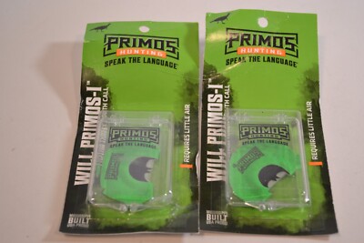 2Pk PRIMOS HUNTING TURKEY MOUTH Model #1226 THE BLAIR & WILL PRIMOS | eBay