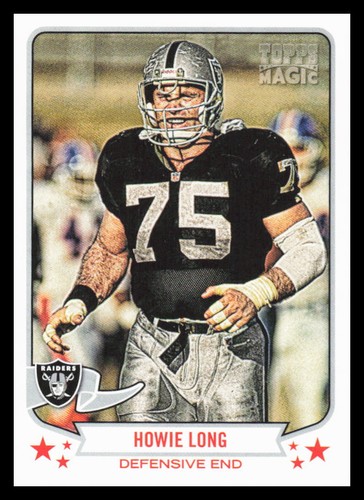2013 Topps Magic #193 Howie Long Oakland Raiders | eBay