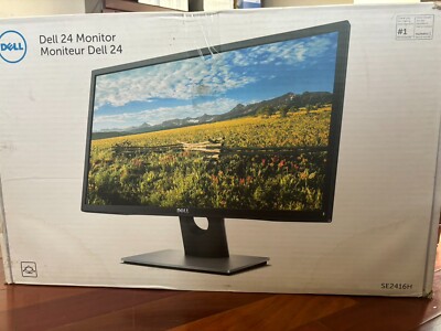 DELL SE2416H 23.8 INCH Monitor Wide IPS LED 1920 X 1080 VGA & HDMI ...