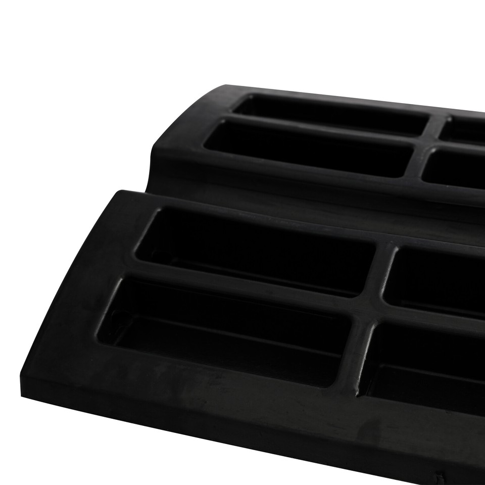 Expandable Rubber Curb Ramp 3PCS Threshold Driveway Ramps for SUV Truck ...