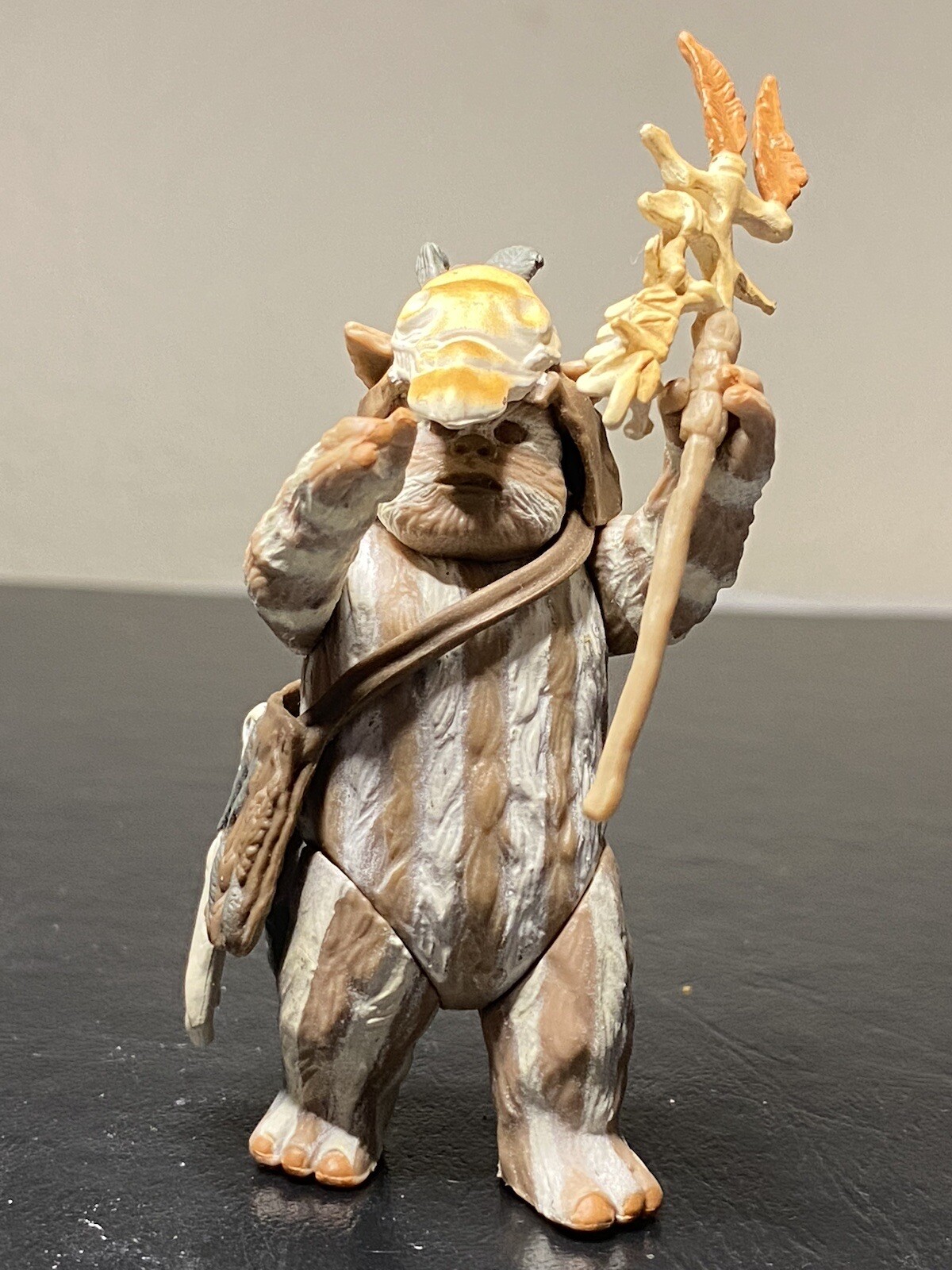 🐻 Logray Medicine Man Ewok ROTJ Power of the Force OTC Star Wars 3.75 ...